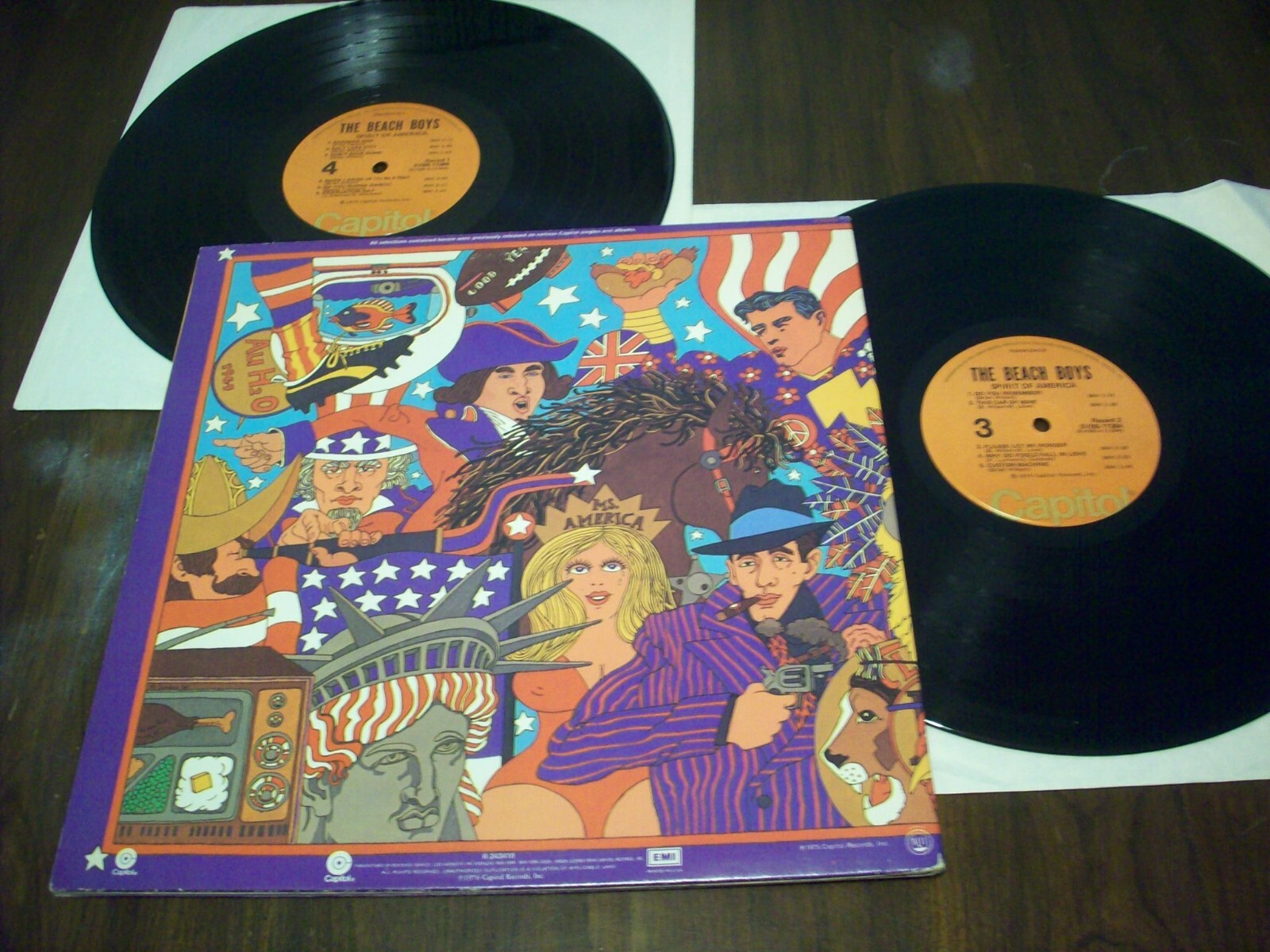 The Beach Boys, Spirit of America , 1975 Capitol R. Club Press. EX Cond ...