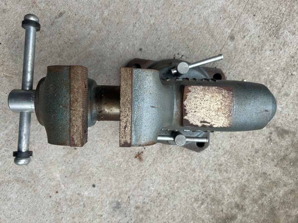 Wilton 400 Bullet Vise SWIVEL BASE 4" Jaws old Stock Made In USA | eBay