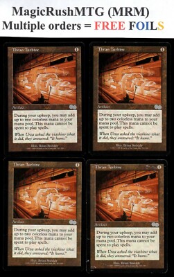 MRM ENGLISH 4x Turbine thran - Thran Turbine Ex/NM MTG magic USG | eBay