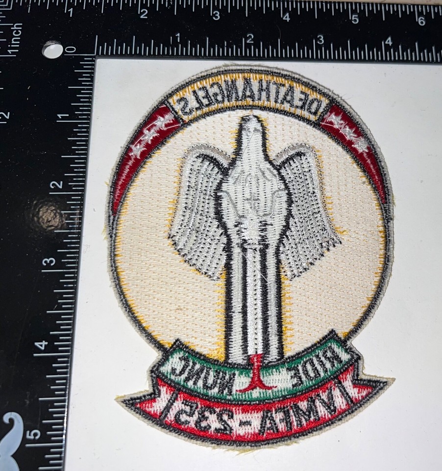 USMC US Marine Corps VMFA-235 Fighter Strike Squadron Death Angels ...