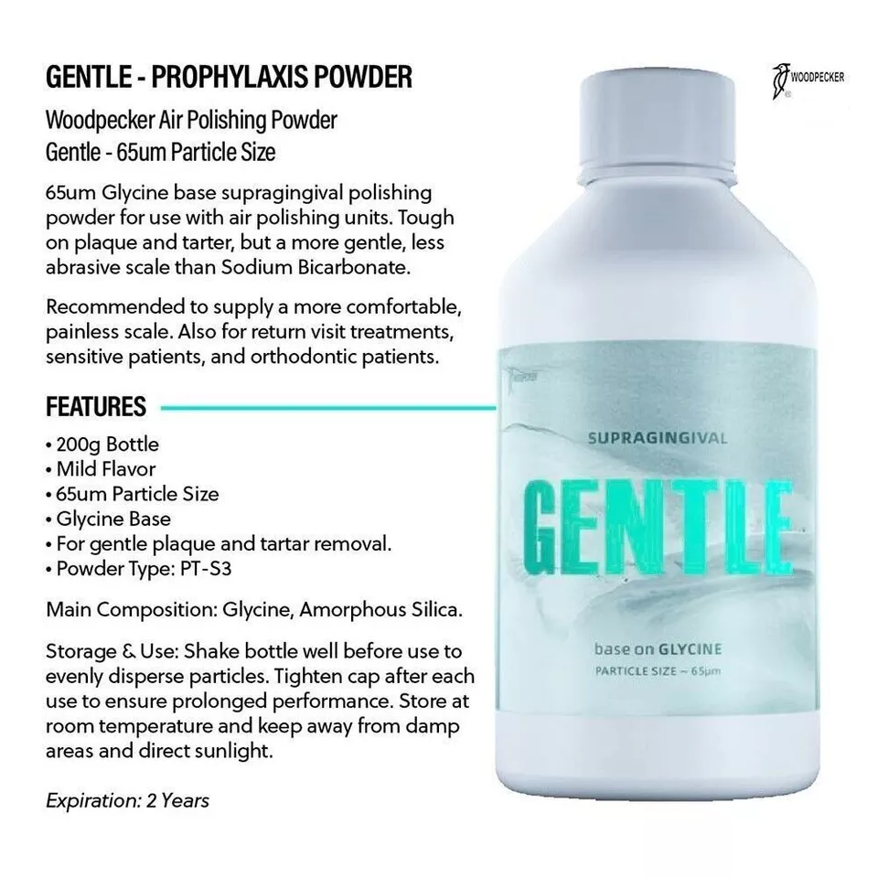 Woodpecker Prophy Air Prophylaxis Powder Dental Plaque Stain Remove ...