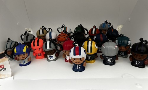 NFL Squeezymates Series 7 (2025) Individual Figures w/Carabiner Choose ...