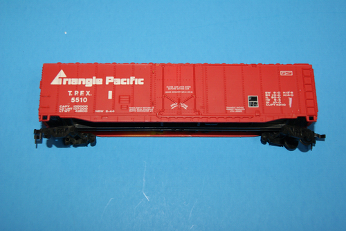 Bachmann HO Scale Model Railroad Train 52' Box Freight Car Triangle ...