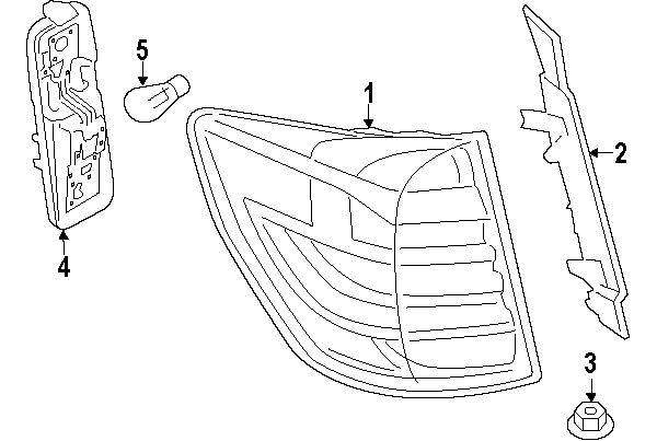 BMW 07146973709 GENUINE OEM TAIL LAMP ASSY NUT | eBay