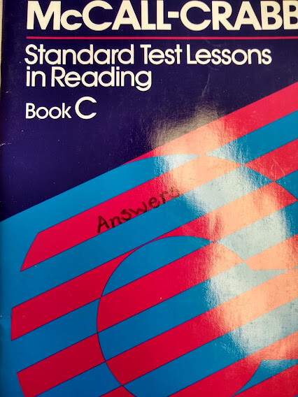 Set 5 McCall-Crabbs Standard Test Lessons in Reading BOOKS A, B, C, D ...