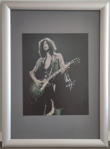 JIMMY PAGE SIGNED AUTOGRAPHED PHOTO 8X10 RARE | eBay