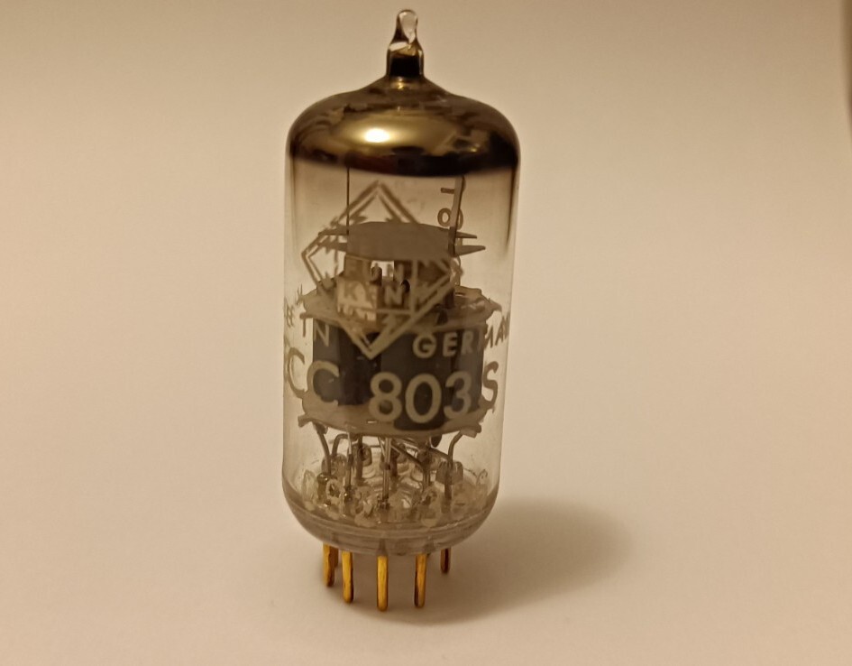 Single Telefunken Ecc803s Rare Valve / Tube - Avo VCM Tested | eBay