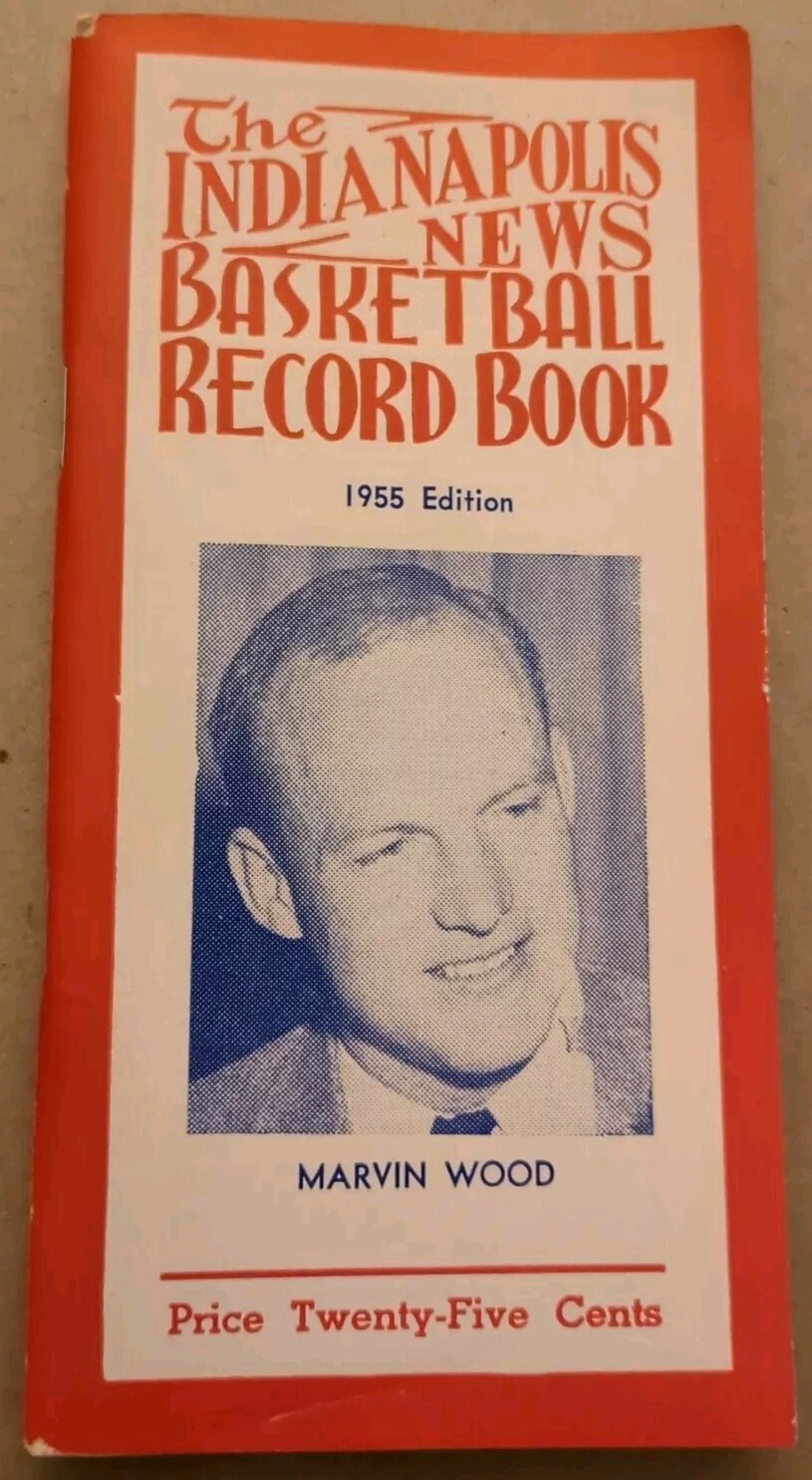 1955 Indianapolis News Basketball Record Book | eBay
