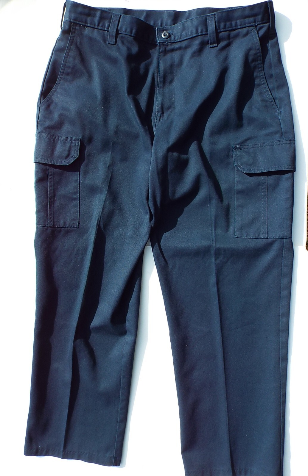 Cintas Comfort Flex Men's Navy Blue Cargo Work Pants … - Gem