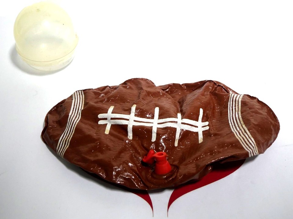 NFL Mini Inflatable Football Detroit Lions Gumball FOOTBALL 1970's ...