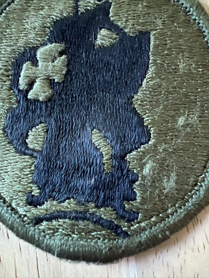 Vintage Post WW2 US Military Caribbean Defense Command Uniform Patch | eBay