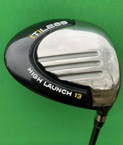 TEELESS DRIVER 13° R2 SENIOR FLEX 50 GRAM SHAFT T LESS GOLF RXS RIFE ...