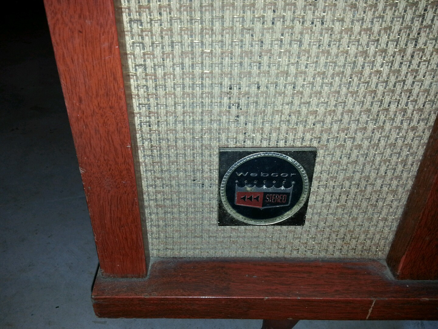 Antique Webcor Stereo Console | eBay