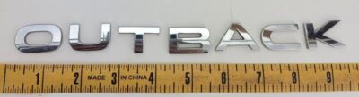 2005-2009 Subaru Outback Rear Trunk Emblem Logo Nameplate Letters | eBay