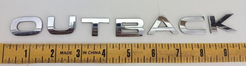 2005-2009 Subaru Outback Rear Trunk Emblem Logo Nameplate Letters | eBay