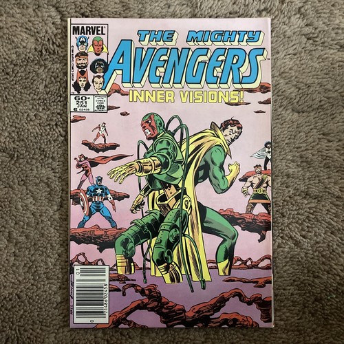 The Avengers #251 - Marvel Comics 1985 Newsstand Edition. Paladin ...