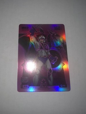 Bo Jackson Battle Arena PBF-60 Pink Battlefoil Draco Drake Maye Hex ...