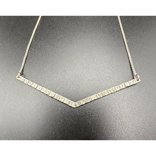 Silpada CHEVRON APEX NECKLACE Sterling 925 - Adjustable to 35" | eBay