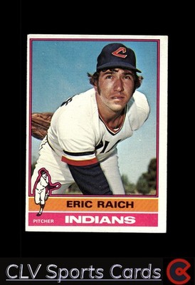 Cleveland Indians Eric Raich #484 Topps Baseball Near Mint or Better ...