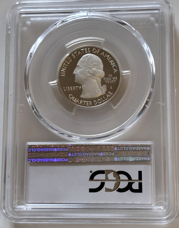 2017-S US National Park Flag Label PR70 DCAM SILVER Quarters 5 Coin Set ...