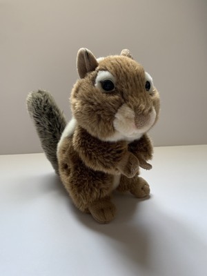 Ganz Webkinz Signature Chipmunk Plush Brown Gray Stuffed Animal Toy T17 ...