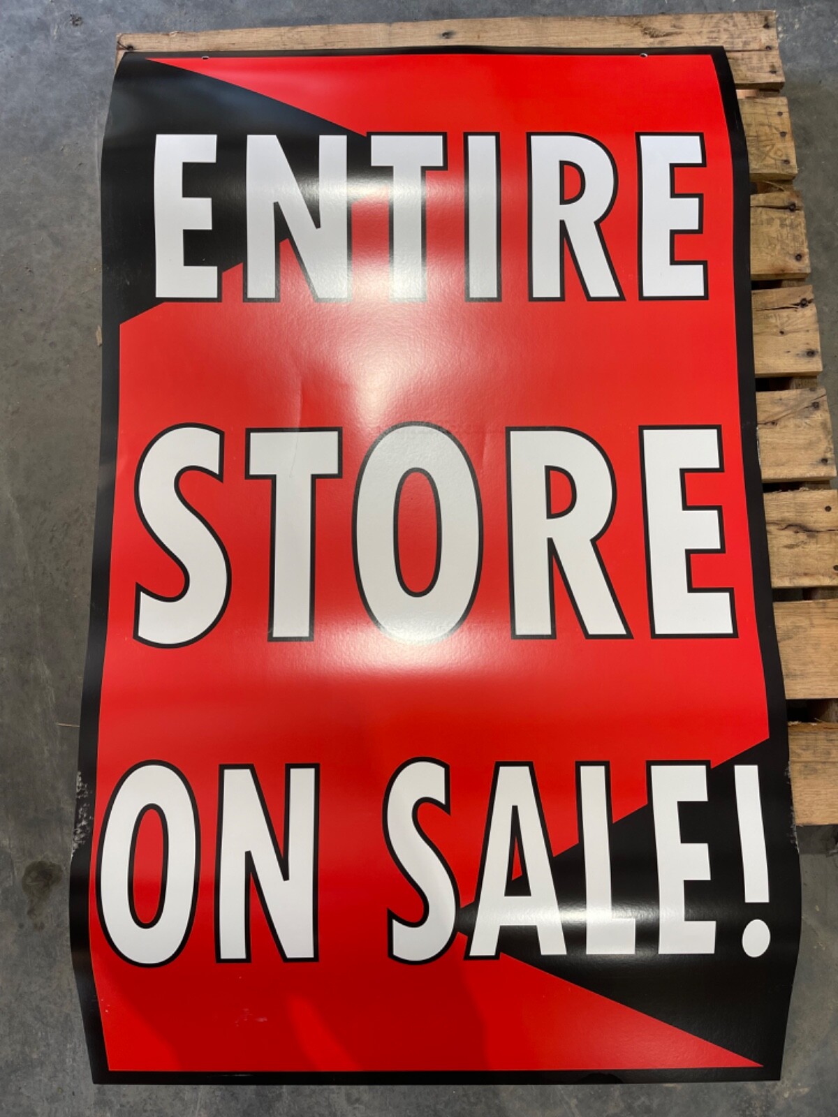3 Pack Going Out of Business 2-Sided Signs 36”x60” 3ftx5ft Entire Store ...