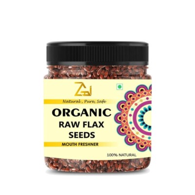 GAGZI Natural Organic Flax Seeds | Edible Seeds | 3.5 ounce / 100 gram ...