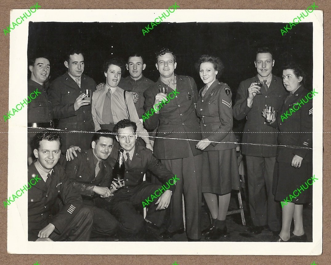 9 Rare Photos WWII SHAEF Supreme Headquarters Allied EISENHOWER'S MEN ...