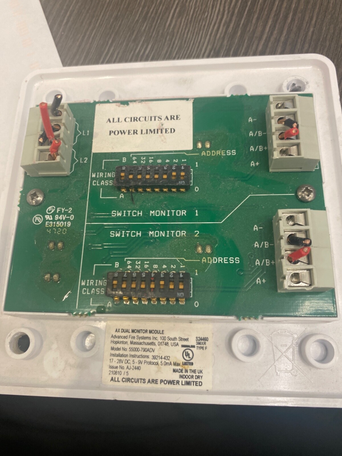 Advanced Fire Alarm | eBay