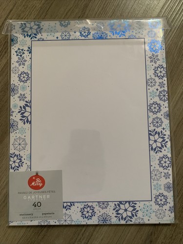 Gartner Christmas Decorative Stationary Printer Paper 8.5"x11" 40 ...