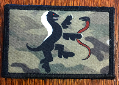 Multicam Team Honey Badger Morale Patch Tactical ARMY Hook Military ...