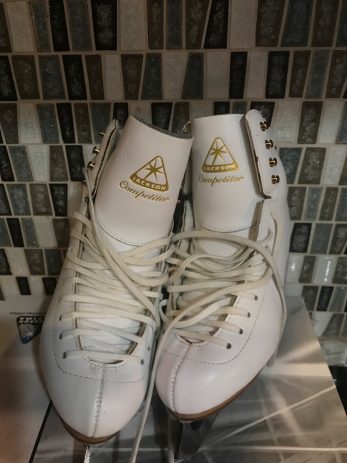 Jackson Competitor DJ2370 Figure Skates Ladies Size 6 B Aspire Ultima ...