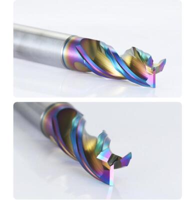 Solid Carbide DLC Coated Wear Resistance End Mill 1mm-20mm Cutter For ...