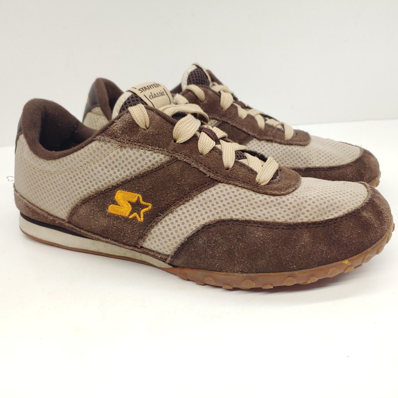 Starter Star Max Brown Suede Leather Men's Size 9 Sne… - Gem