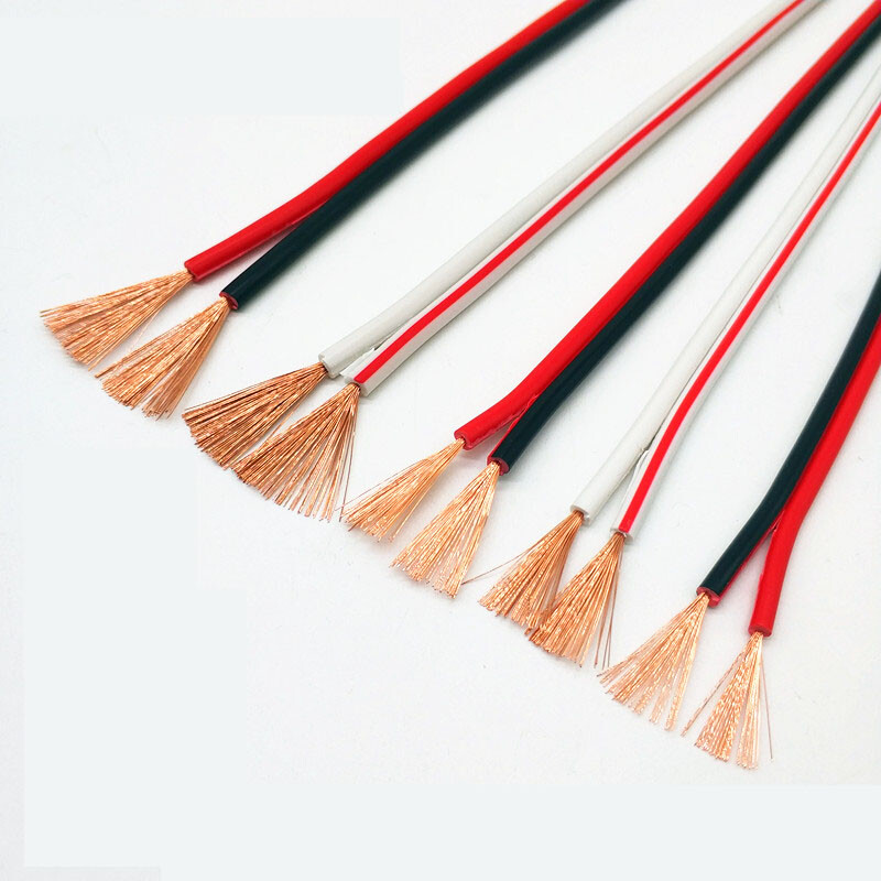 RVB PVC Dual Core Electronic Copper Wire Cable Flexible Soft 0.3mm² - 2 ...