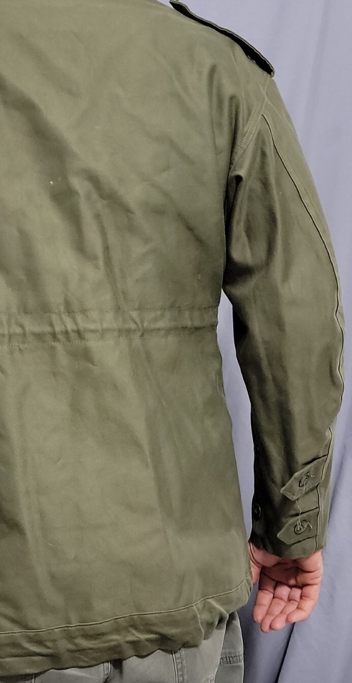 Vintage Wahler Dutch Army OD Field Jacket Olive Drab Military | eBay