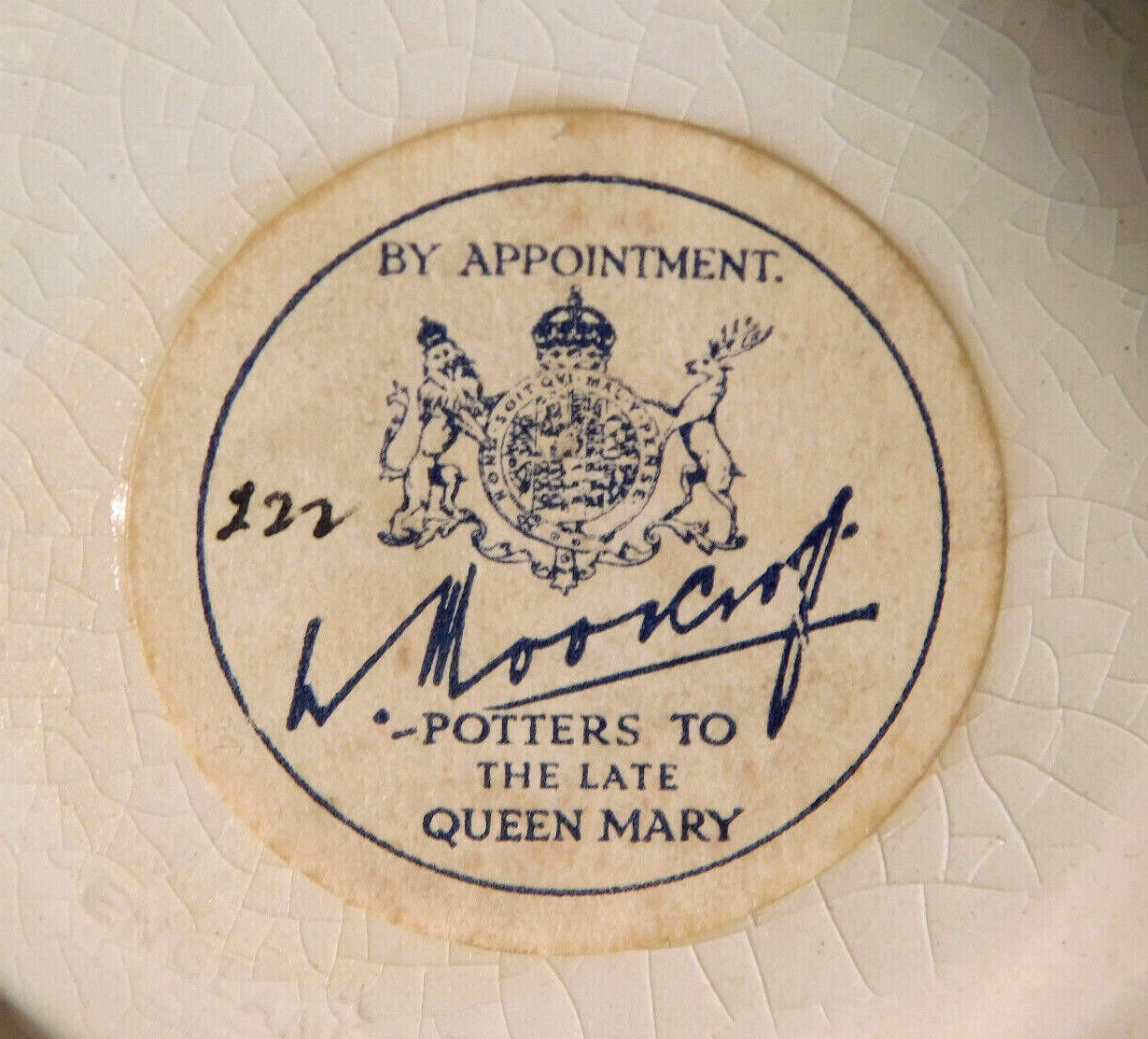 Vtg. Moorcroft Green/Black Hibiscus Floral Round Lidded Candy Dish Box ...