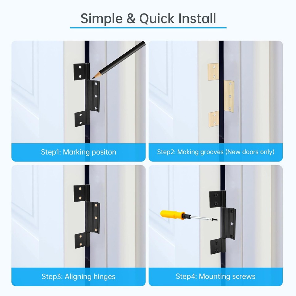 Storm Door Hinges Replacement fits for Larson Screen Door Hinges ...