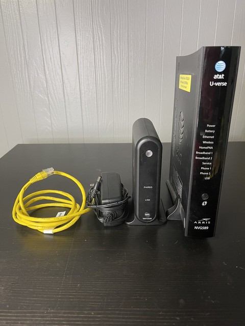 AT&T Uverse Arris NVG589 - Gateway Modem Router for sale online | eBay
