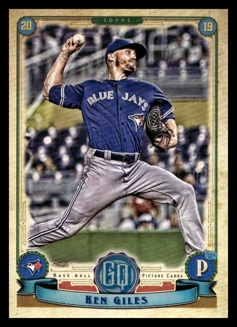 2019 Topps Gypsy Queen #281 Ken Giles Toronto Blue Jays | eBay