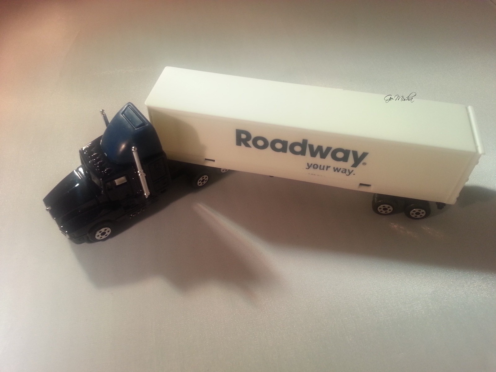 Roadway Express Diecast Model Semi Truck WELLY Kenworth T600 ...