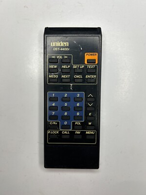 Uniden UST-4400R Remote Control, Black - OEM for Video Cypher 2 Plus | eBay