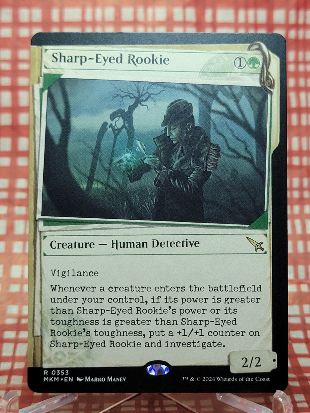 Sharp-Eyed Rookie Showcase Murders at Karlov Manor #353 | eBay