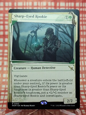 Sharp-Eyed Rookie Showcase Murders at Karlov Manor #353 | eBay