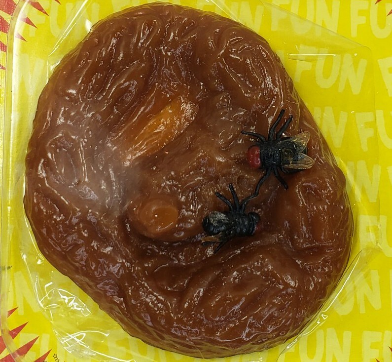 Sticky Dog Poop with Flies Gag Doo #2 Feces Turd Joke Prank Novelty ...