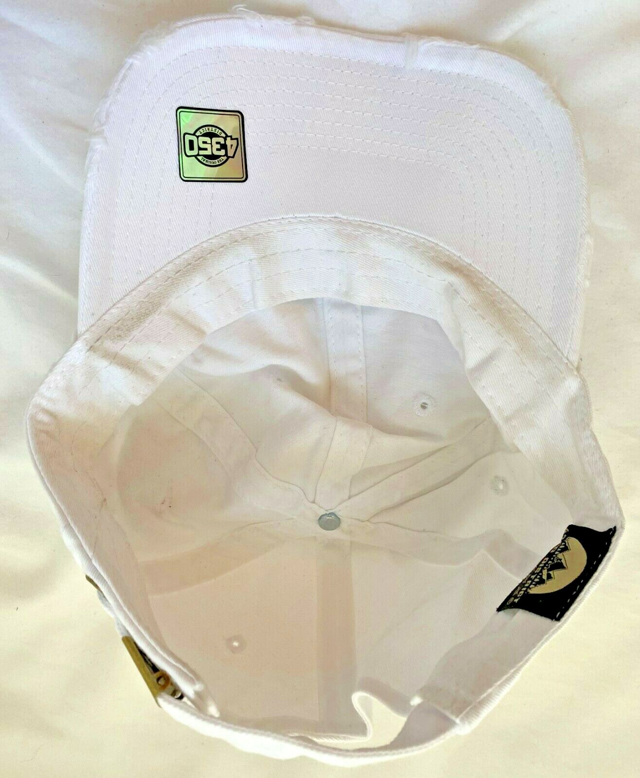 4350 DISTRICT Dad Hat Baseball Cap Adjustable Distressed Vintage Washed ...