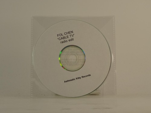 FOL CHEN CABLE TV (E1) 1 Track Promo CD Single including Plastic Sleeve ...