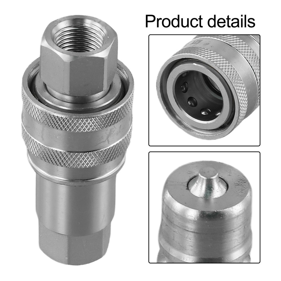 Hydraulic Quick Connect Coupler for Petroleum Equipment M16x1 5mm ...
