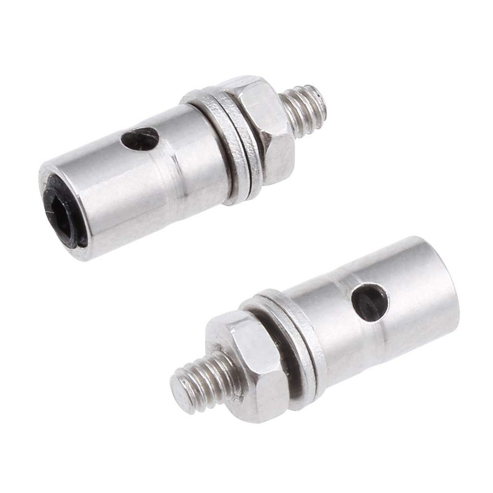 25pcs Adjustable Pushrod Connector Linkage Stoppers D1.3mm RC Airplane ...
