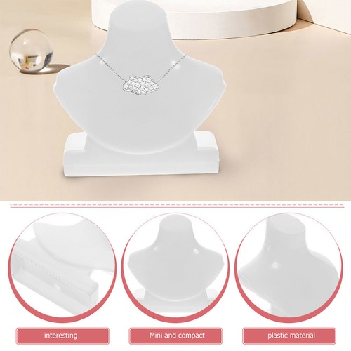 10 Pcs Jewellery Neck Stand Mini House Jewelry Storage Rack Dollhouse ...